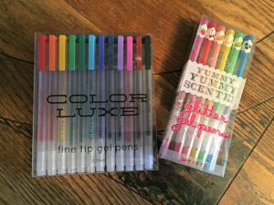 How to Bling The Tarot Coloring Book: Colored Gel Pens - The Tarot Lady